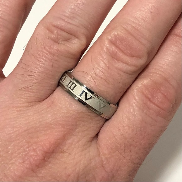Jewelry | Roman Numerals Ring Size 12 | Poshmark